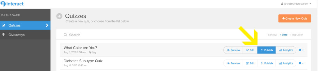 How to embed quizzes in your wordpress site « Interact