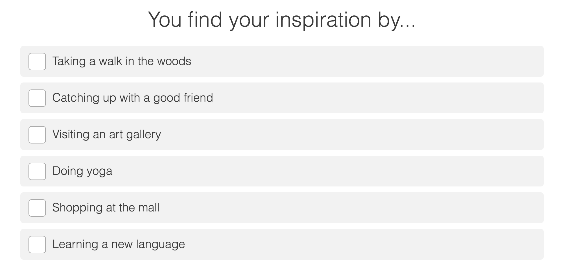 50 Quiz Questions You Should be Asking « Interact